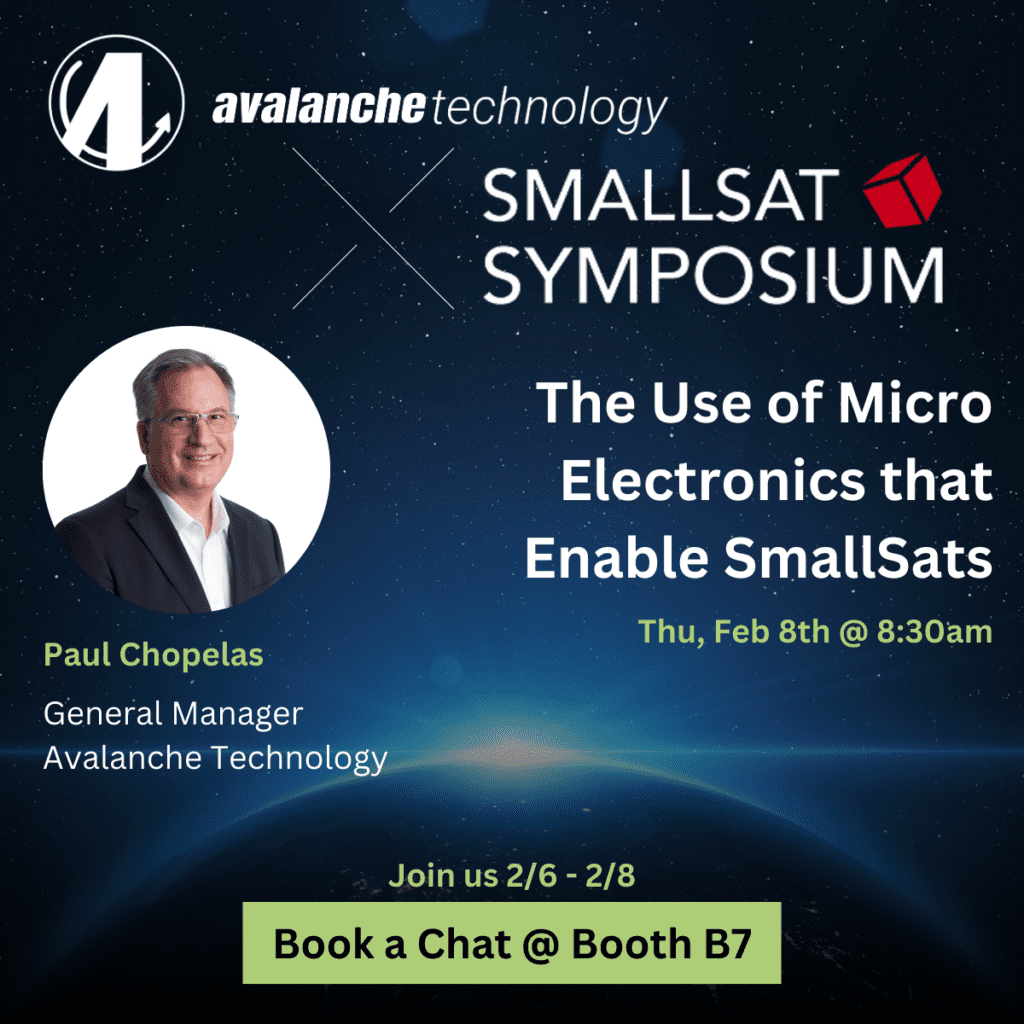 SmallSat Symposium 2024 - Avalanche Technology